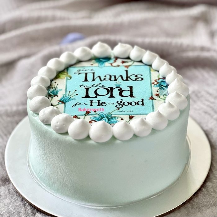 Sugar Print Cake - Bakersmith